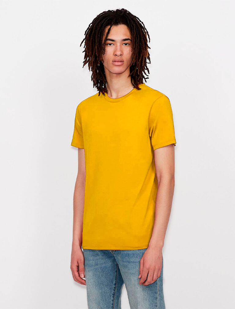 Camiseta Manga Corta Mostaza | Camisetas Premium | RayBasics